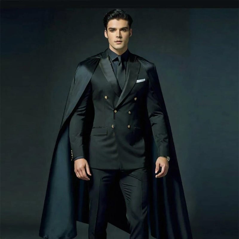 Mens Suits With Cape - Etsy