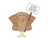 Items similar to Eat Beef! Digital Applique File on Etsy