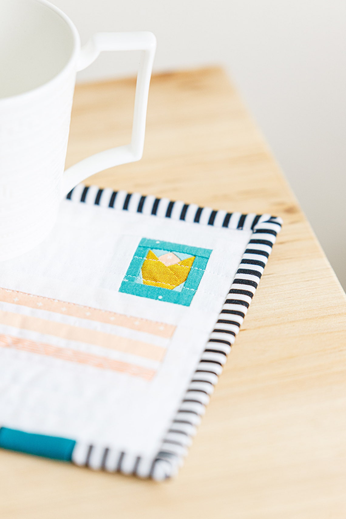 Miss You Postcard Mini Quilt Pattern Foundation Paper Piecing - Etsy