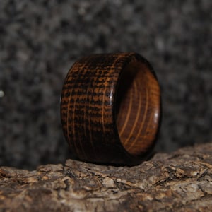 Oak Ring - Any Size - Oak Wood Ring, Burned - Etsy