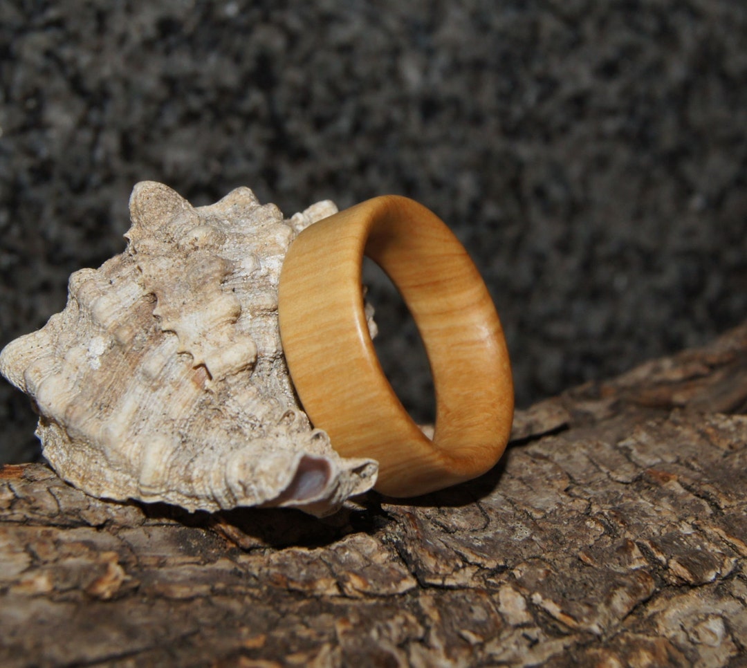 Any Size - Olive Wood Ring - Etsy