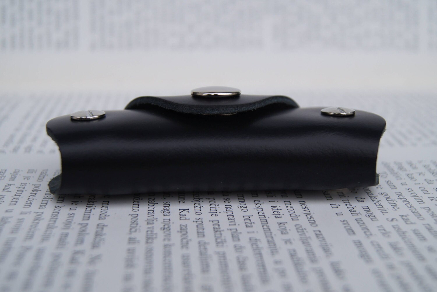 1 12 keys Leather keychain key holder Holds 1 12 regular | Etsy