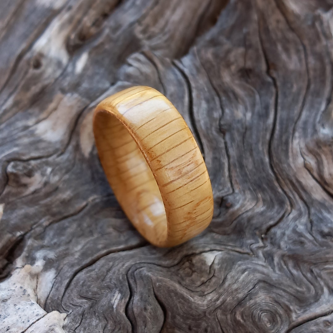 Oak Wood Ring Ready Made - Etsy