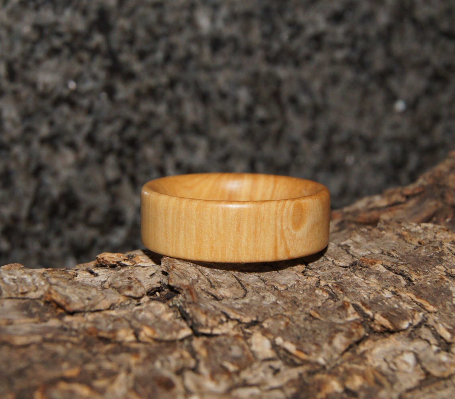Any Size Olive Wood Ring - Etsy
