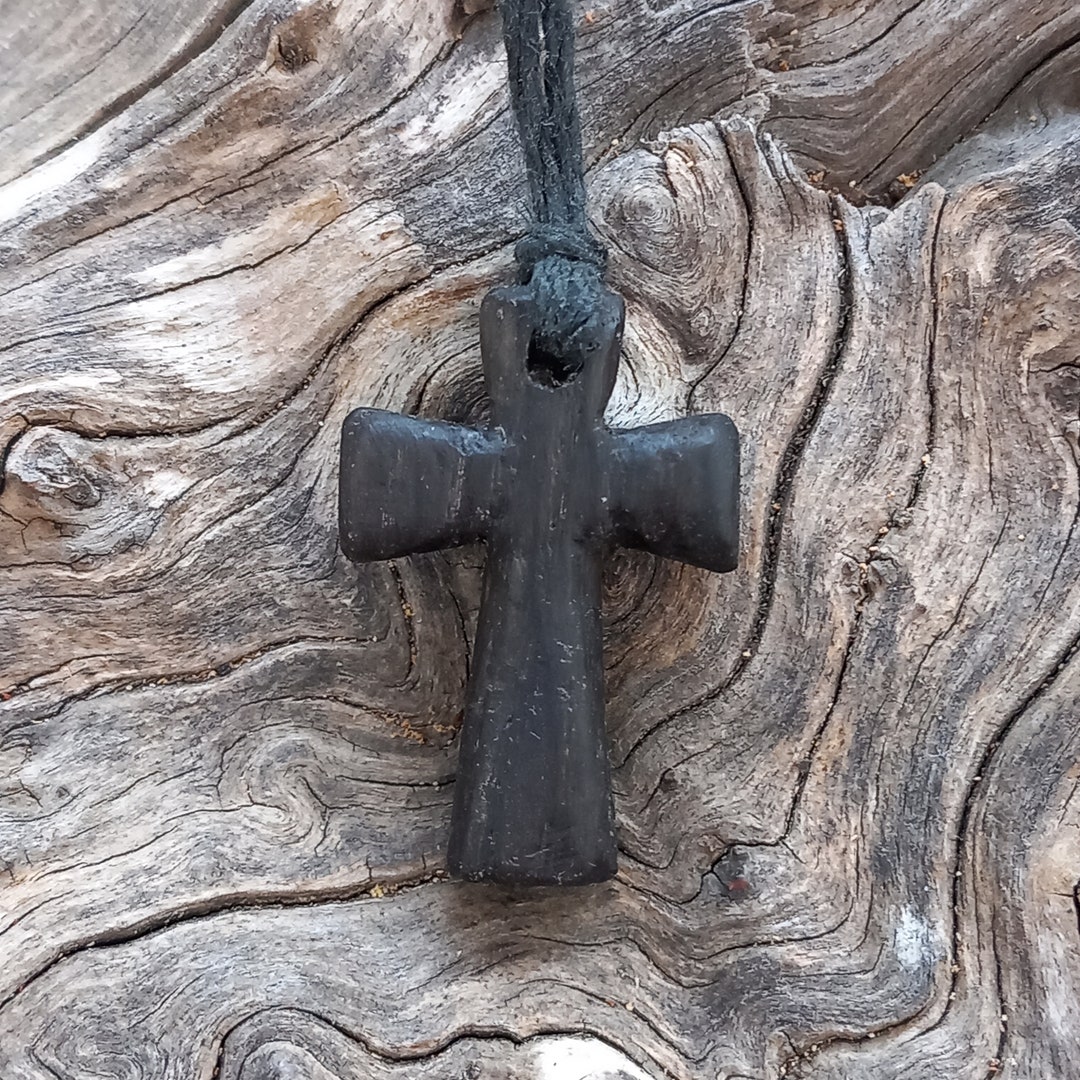 Bog Oak Cross, Wood Cross, Fossil Bog Oak - Etsy