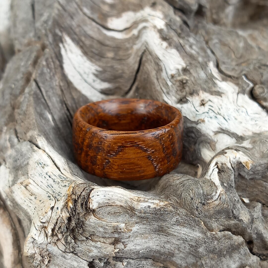 Oak Wood Ring - Etsy