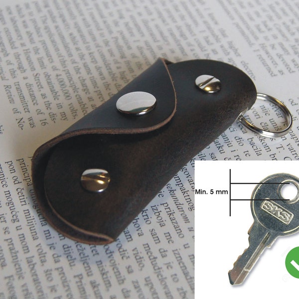 Leather Key Holder - Etsy