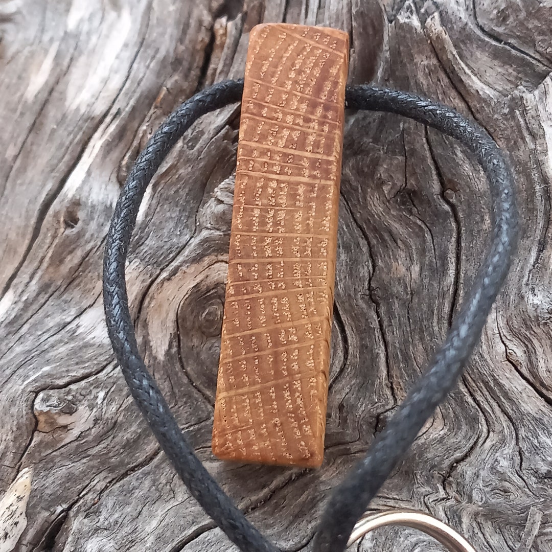 Oak Wood Keychain - Etsy