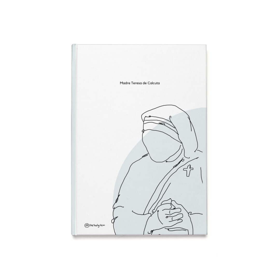 Mother Teresa of Calcutta Hardcover Notebook - Etsy