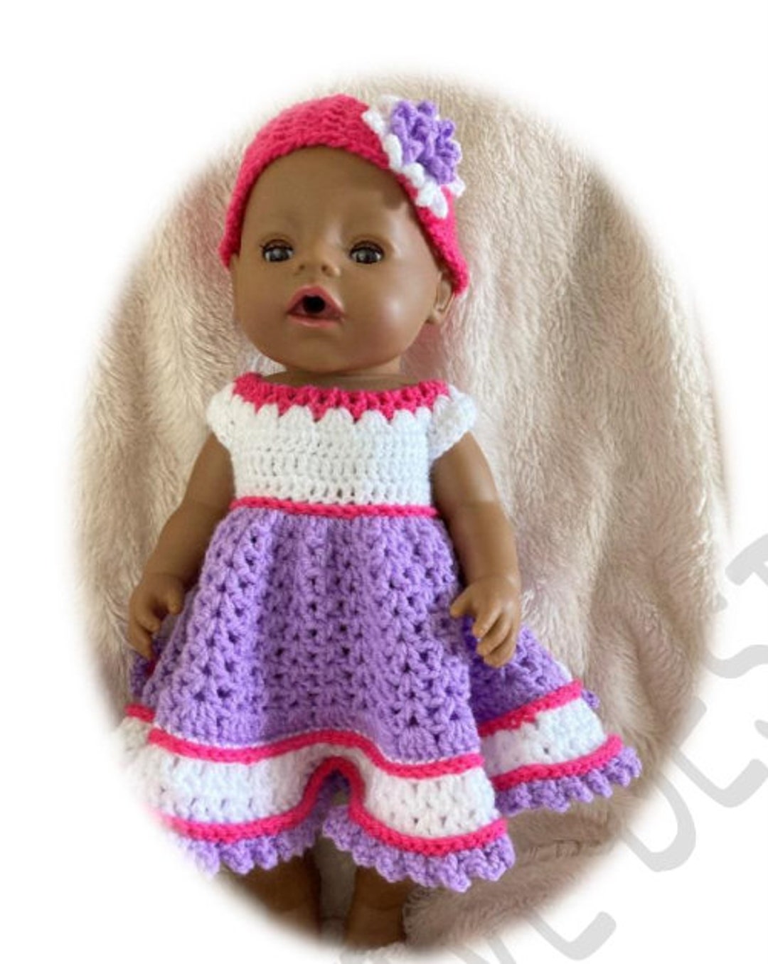 PDF Crochet Pattern for 17 Inch Doll - Etsy