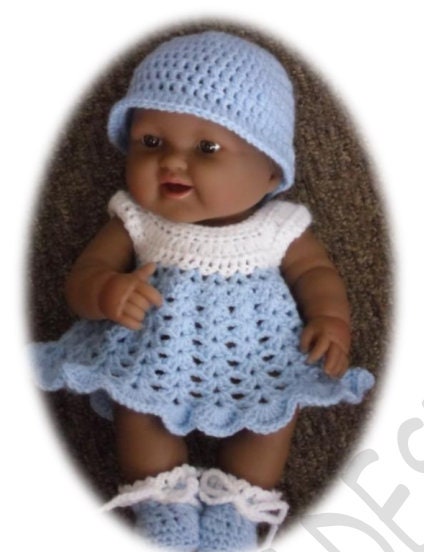 PDF Crochet Pattern for 14 Inch Baby Doll - Etsy