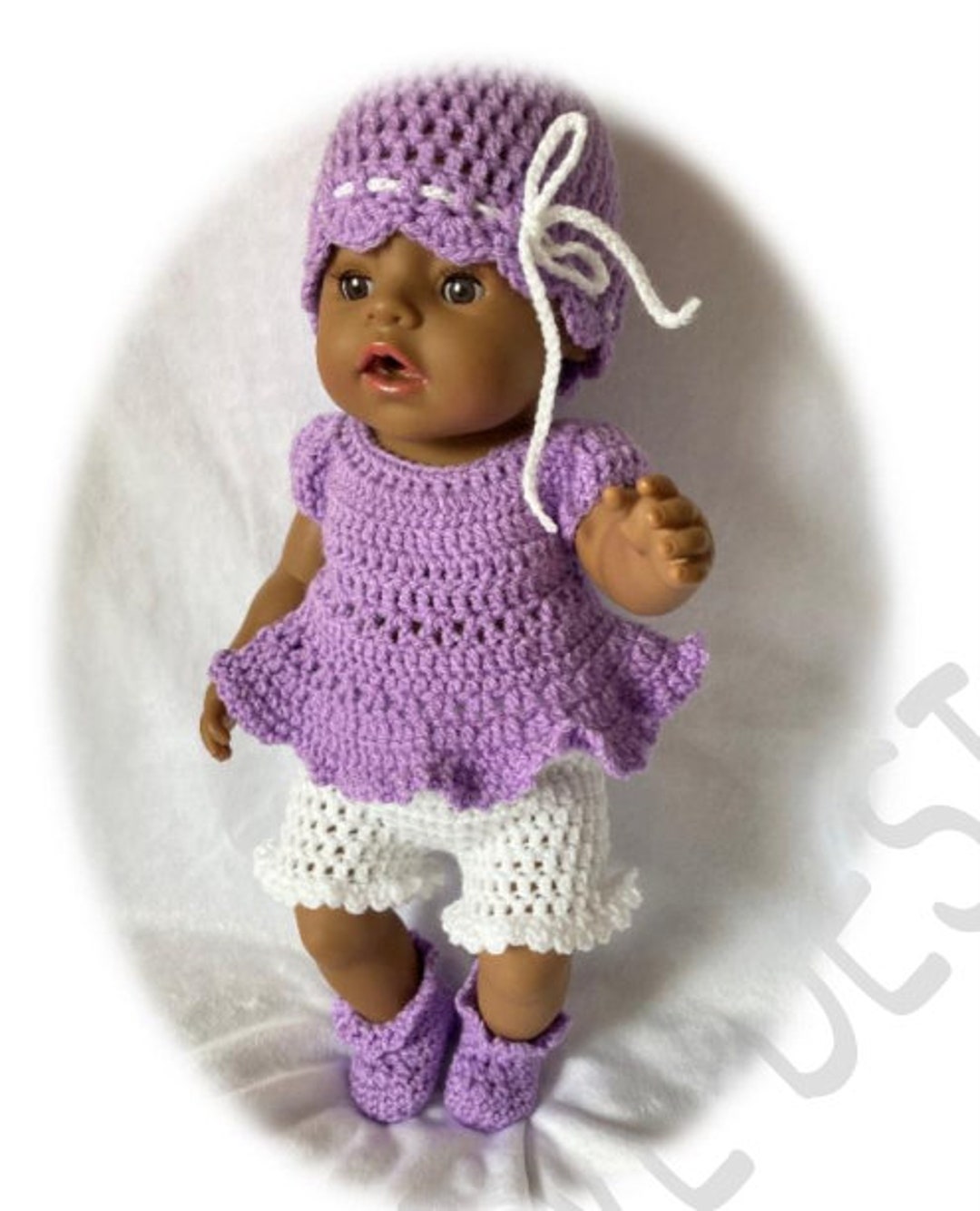 PDF Crochet Pattern for 17 Inch Doll - Etsy