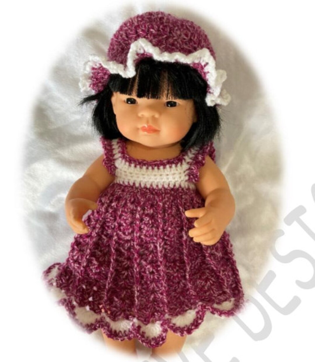 PDF Crochet Pattern for 15 Inch Doll - Etsy