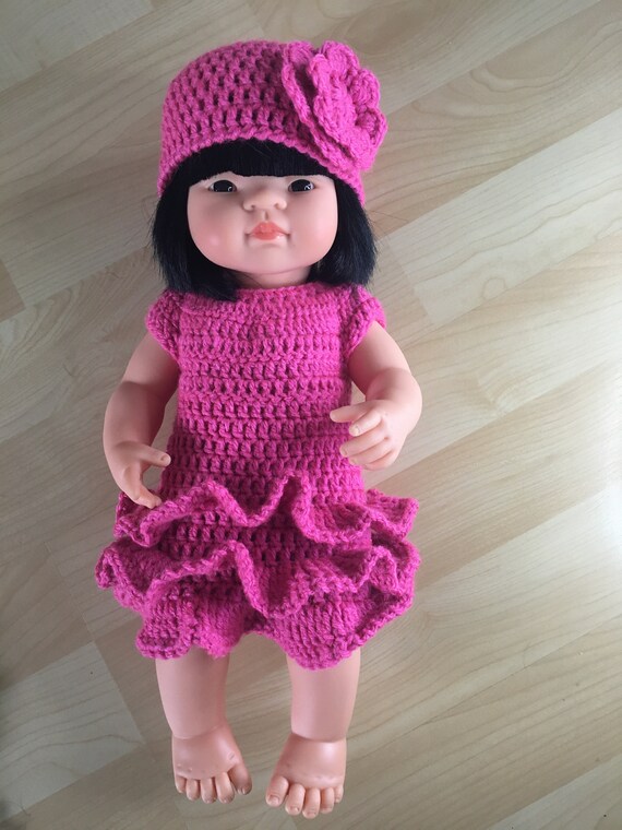 PDF Crochet Pattern for 15 Inch Doll Miniland Doll Pattern | Etsy