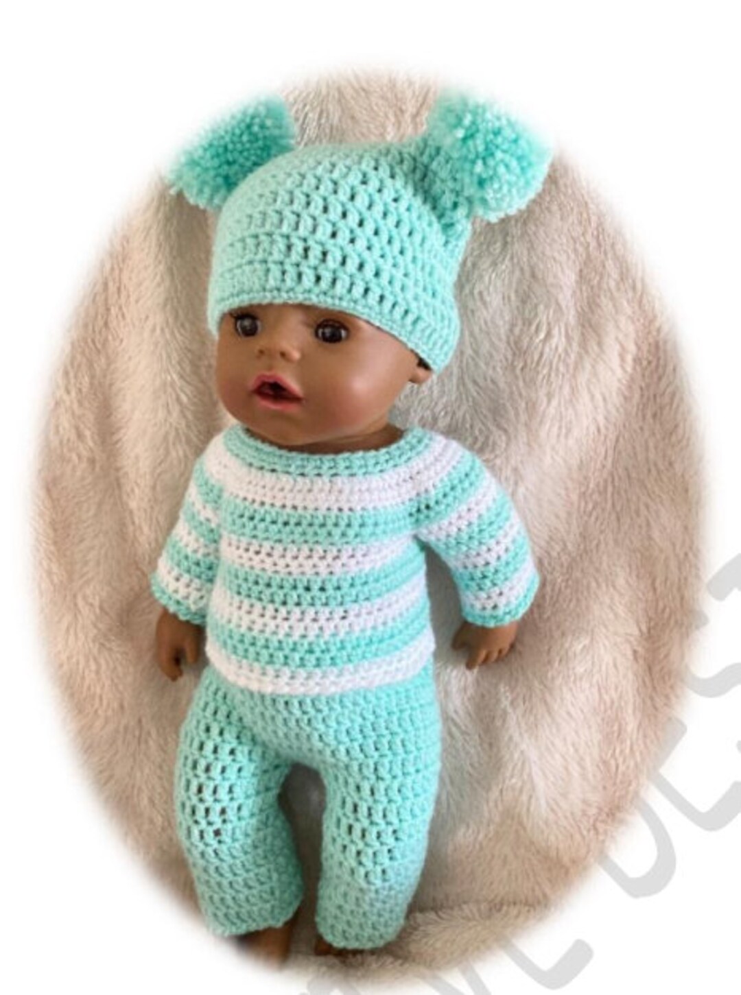 PDF Crochet Pattern for 17 Inch Doll - Etsy