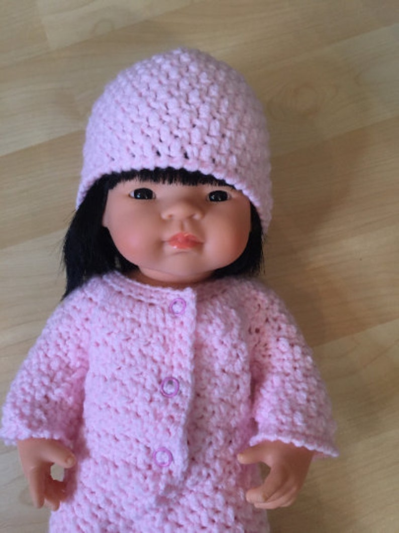 PDF Crochet Pattern for 15 Inch Doll Miniland Doll Pattern - Etsy