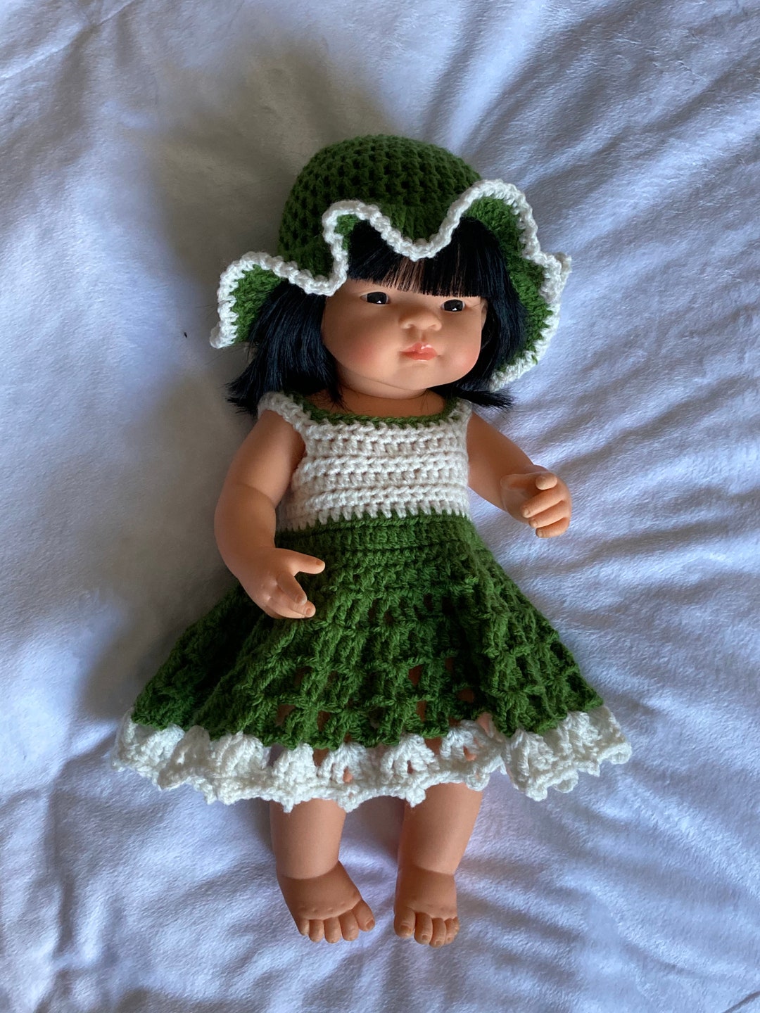 PDF Crochet Pattern for 15 Inch Doll Miniland Doll Pattern - Etsy