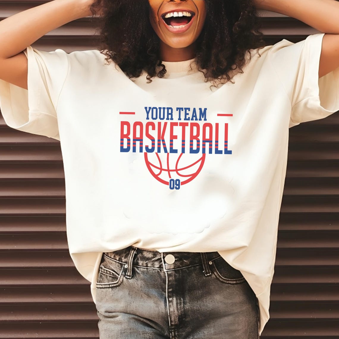Basketball Team Shirt Design Template | Editable Canva Design (PDF) - Etsy