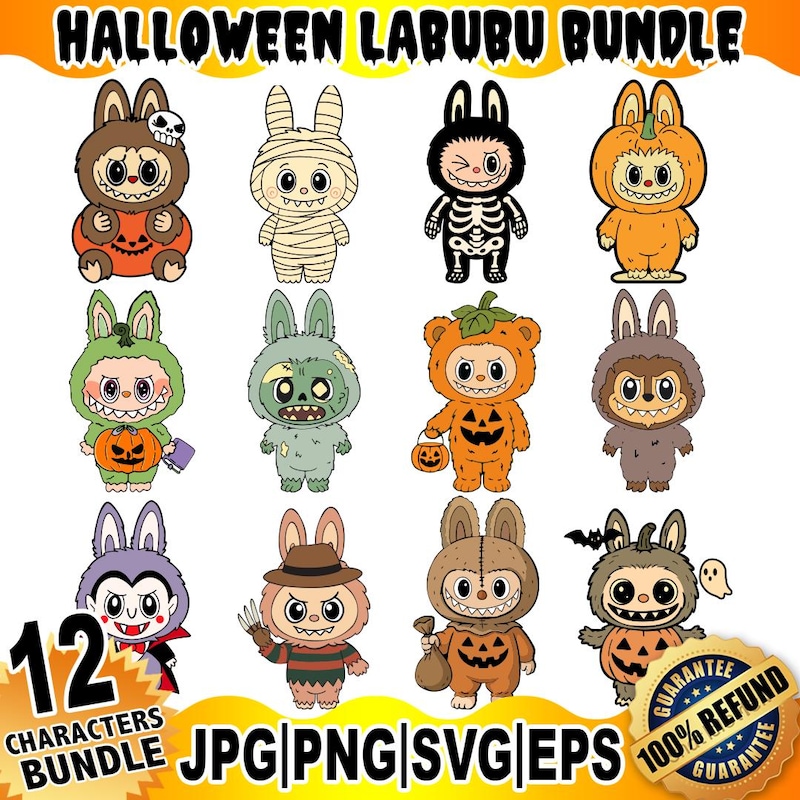 Labubu Vector - Etsy