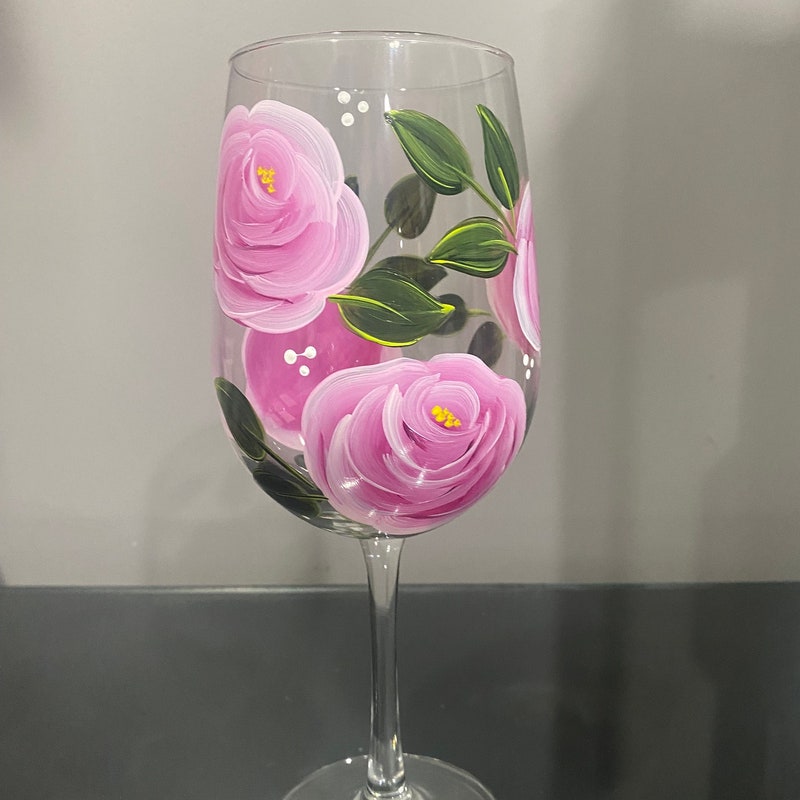 Hand Painted Roses - Etsy