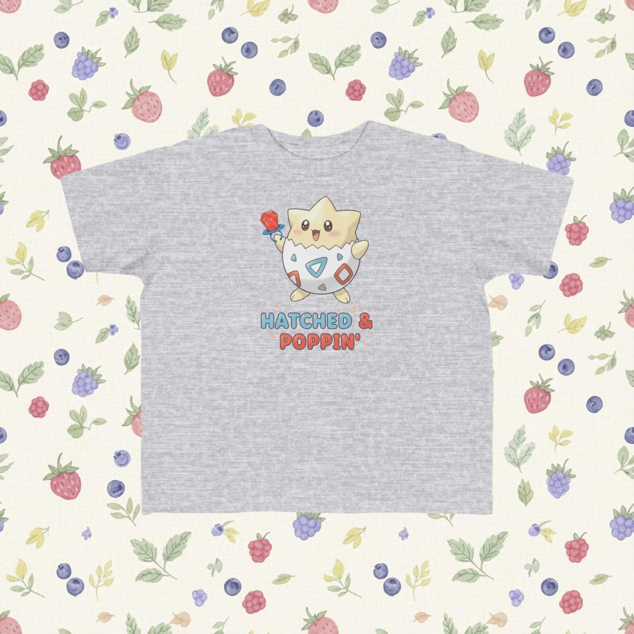Hatched & Poppin' Toddler Tee, Nostalgic Cartoons Babywear, Cute Candy ...