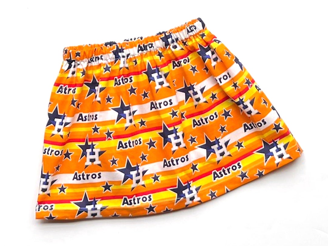 Houston Astros Skirt, Girls Clothing, Girls Baseball Skirt, MLB - Etsy