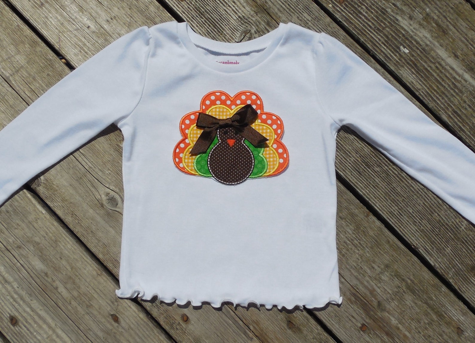 Girls Thanksgiving Turkey Shirt Personalized Turkey Shirt - Etsy