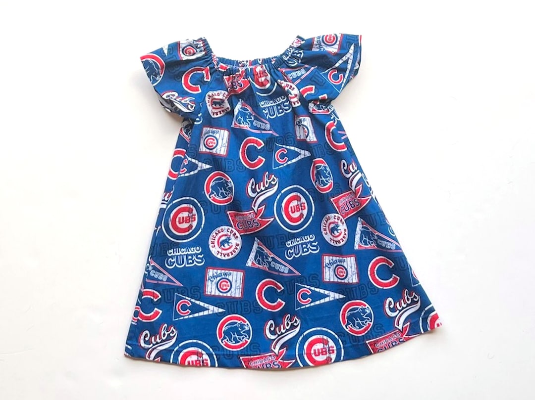 Girl's MLB Chicago Cubs Dress, Major League Baseball, Girls Baseball ...