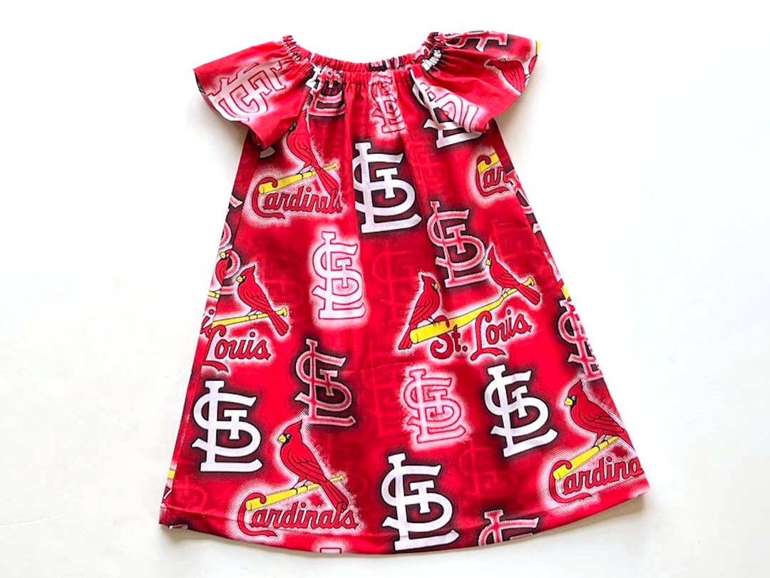 St Louis Cardinals Dress, Major League Baseball, Girls Baseball Dress ...