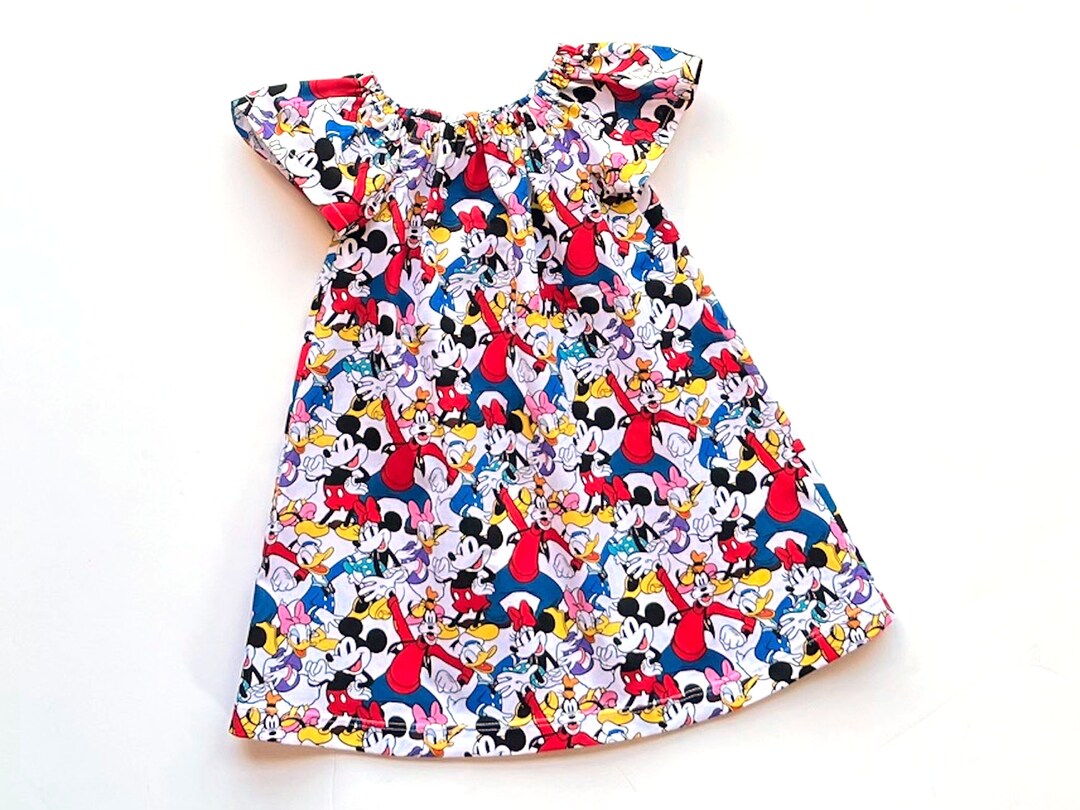 Mickey Mouse and Friends Dress, Disney Pals, Girl's Dress, Magical ...