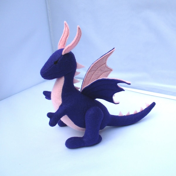 Plush Dragon - Etsy