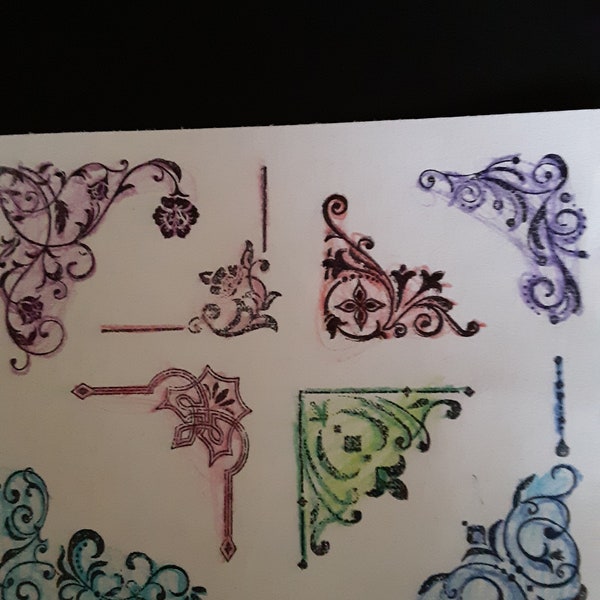 Corner Stamps - Etsy