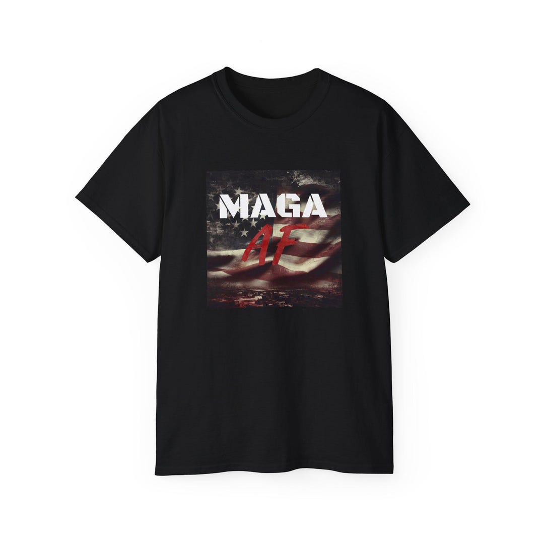 MAGA AF T-shirt - Etsy