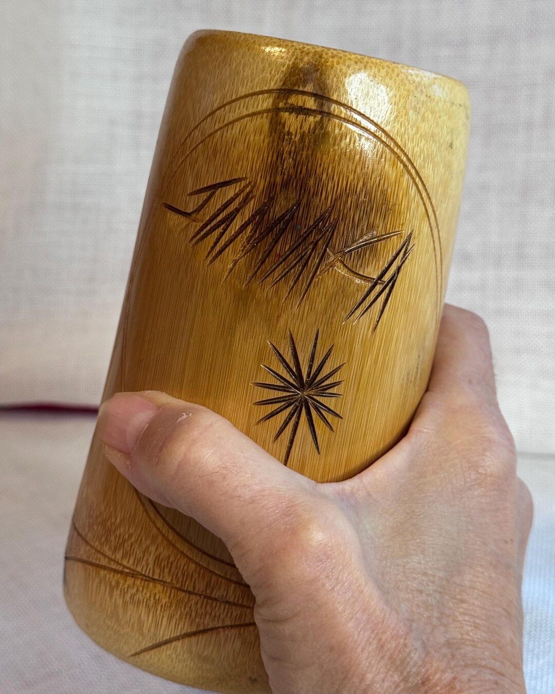 Handmade Jamaican Bamboo Tumbler in Need of a Pina Colada! - Etsy