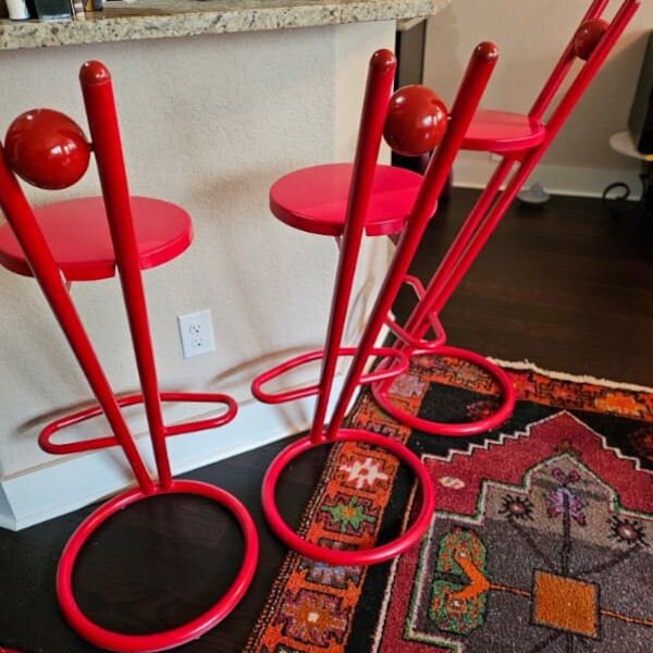 Retro Bar Stools - Etsy