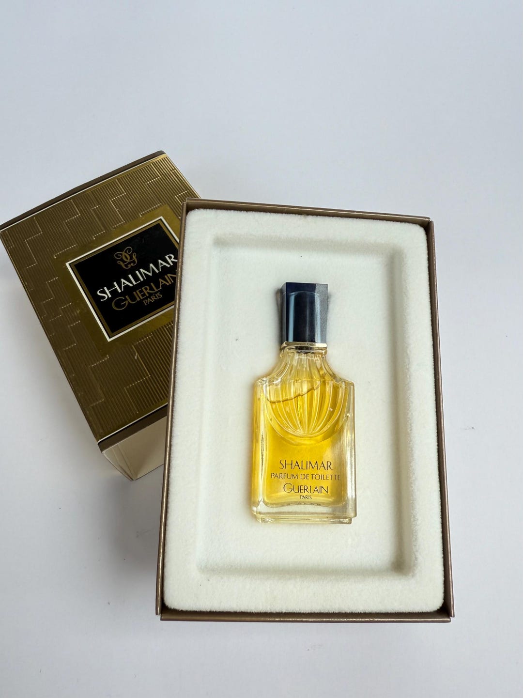 Vintage Guerlain Shalimar Perfume De Toilette 7.5 Ml Miniature, Classic ...
