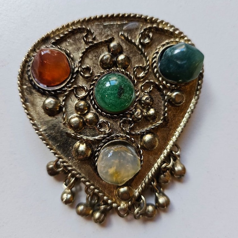 Indian Brooch - Etsy
