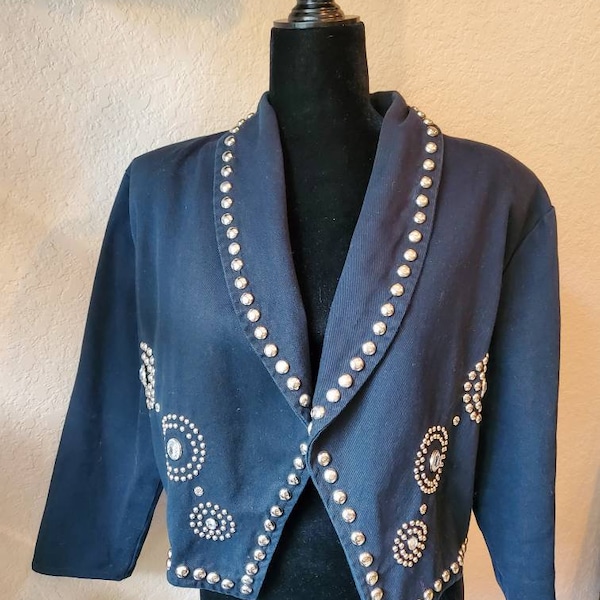Mens Rhinestone Suit Jacket - Etsy