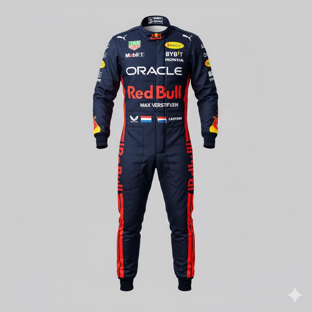 Youth & Adult Go Kart Racing Suit – F1 Style Karting Costume ...