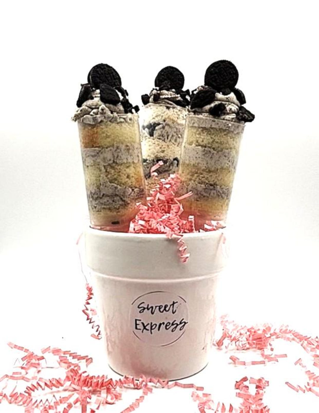 Cookies and Cream Cake Push Pop - Dozen - Etsy