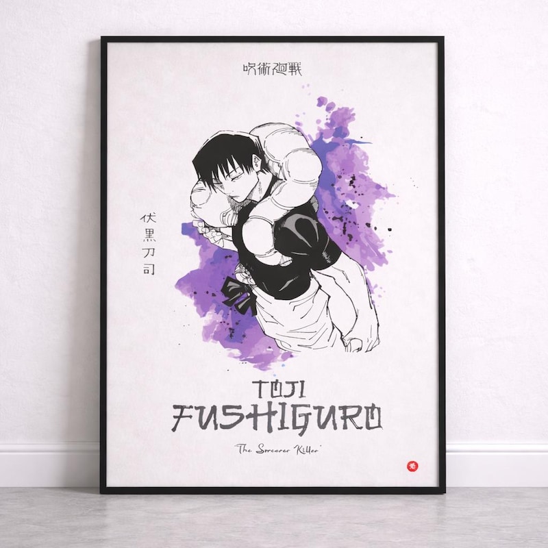Toji Fushiguro Posters - Etsy UK