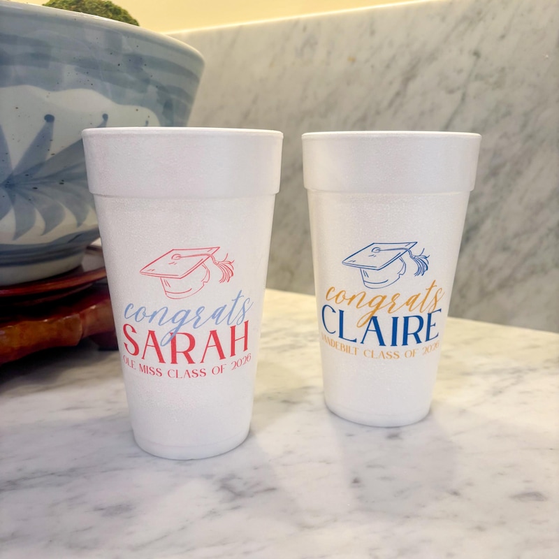 Graduation Cups - Etsy