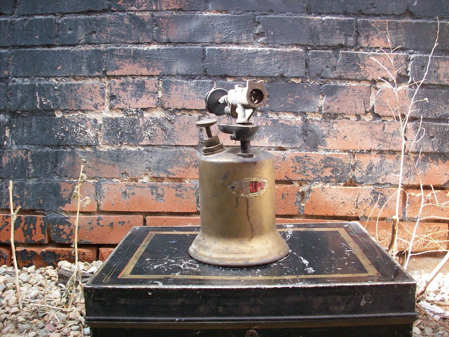 Vintage Brass Dunlap Blow Torch | Etsy