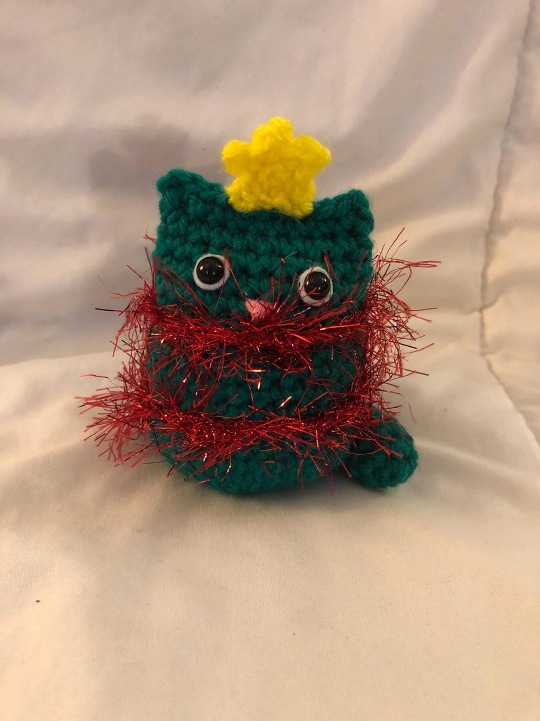 Mini Christmas Tree Kitty Stuffy! - Etsy