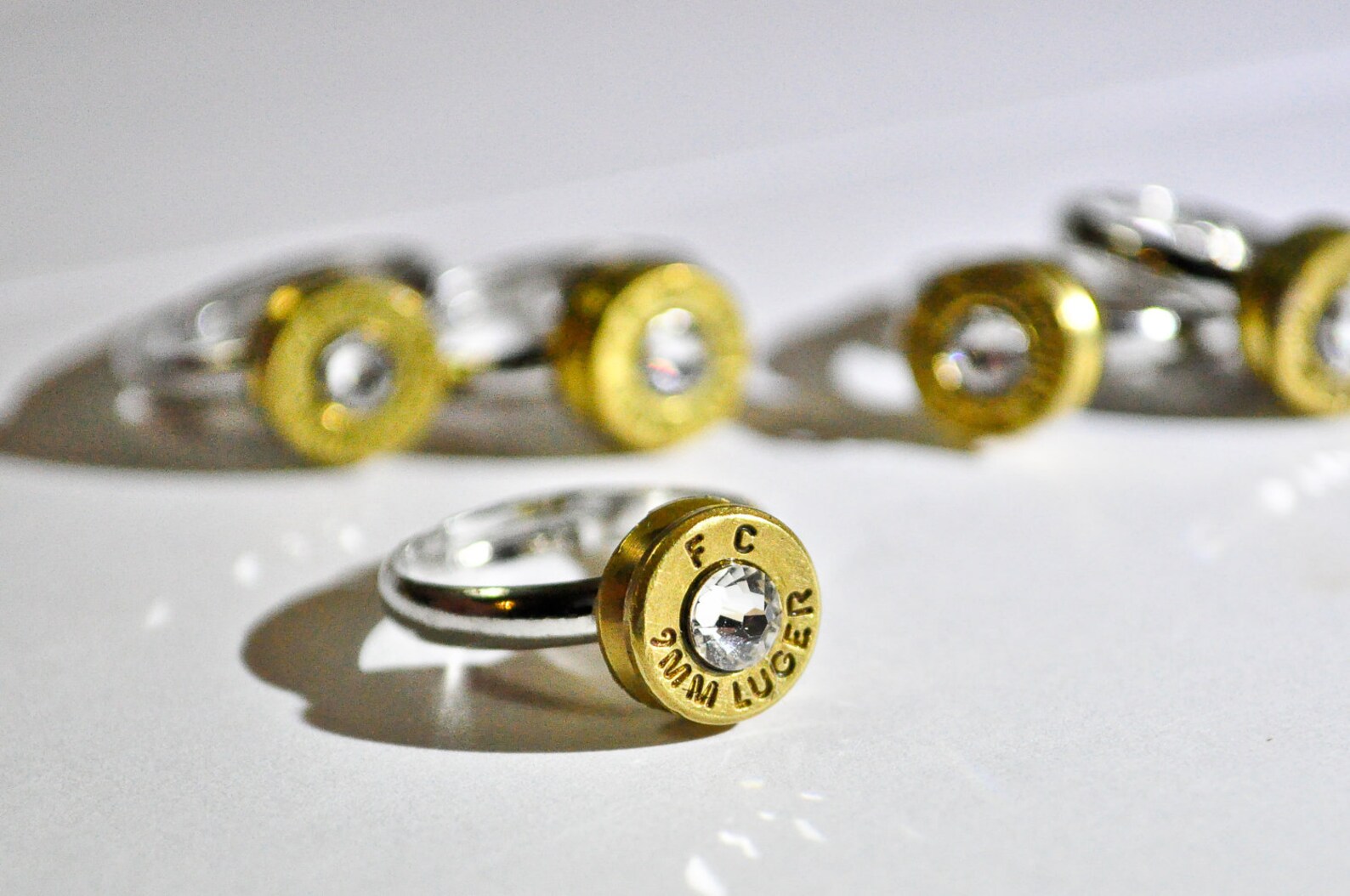 One Simplistic 9mm Bullet Ring - Etsy