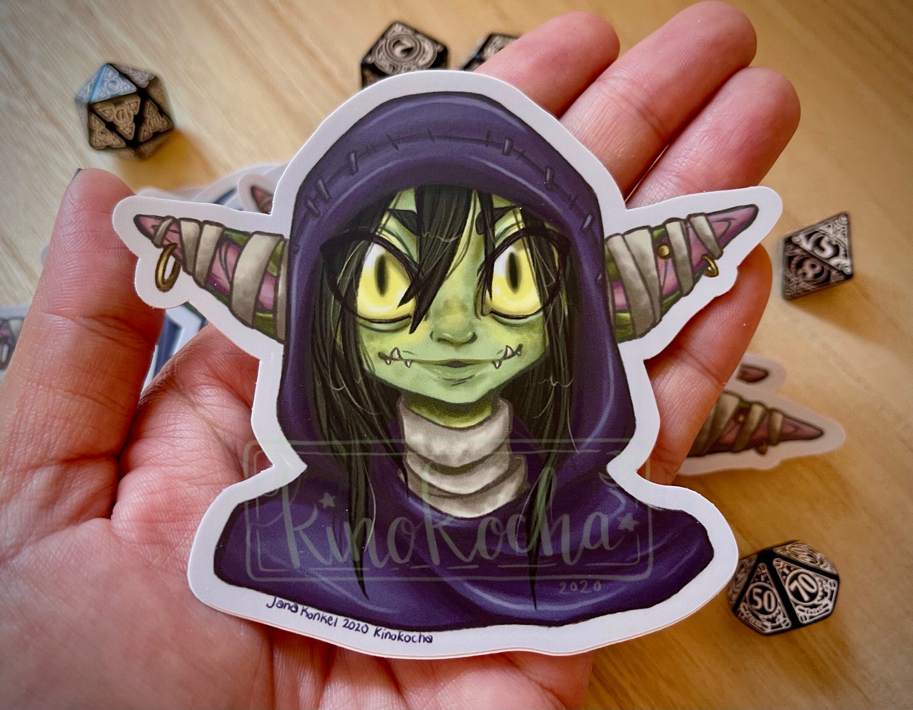 Nott the Brave Critical Role Vinyl Sticker - Etsy.de