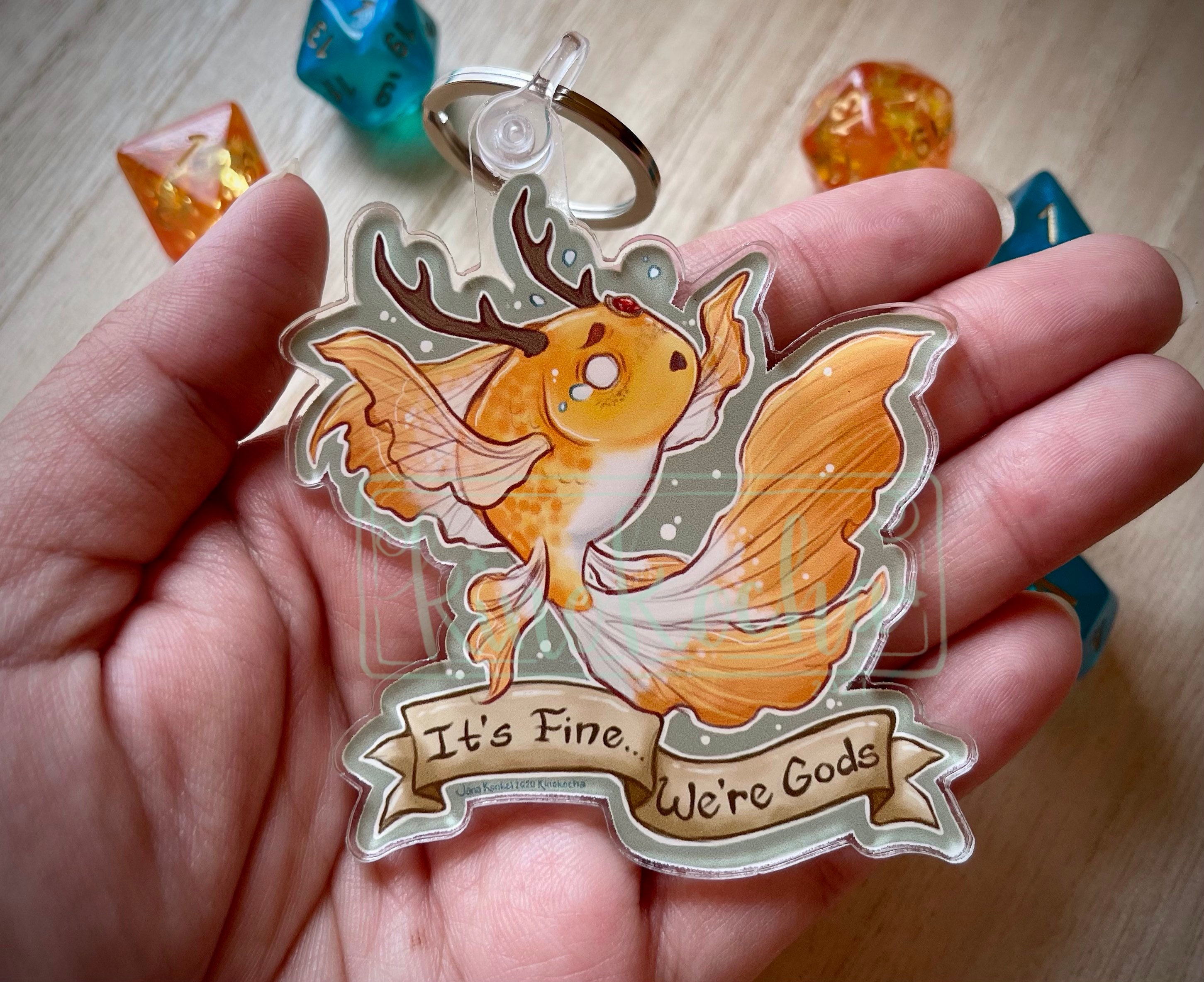 Keyfish Critical Role Keychain | Etsy