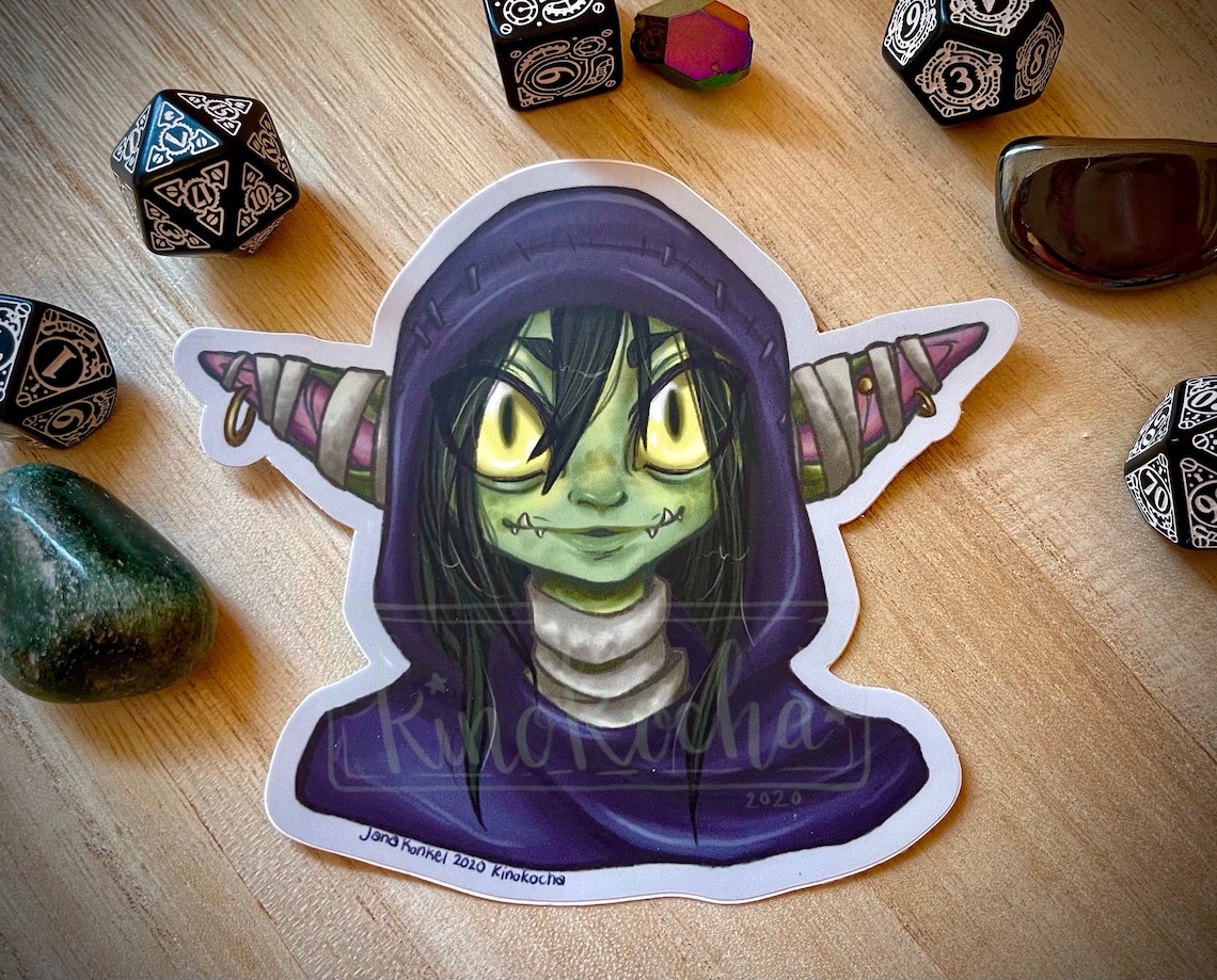 Nott the Brave Critical Role Vinyl Sticker - Etsy.de