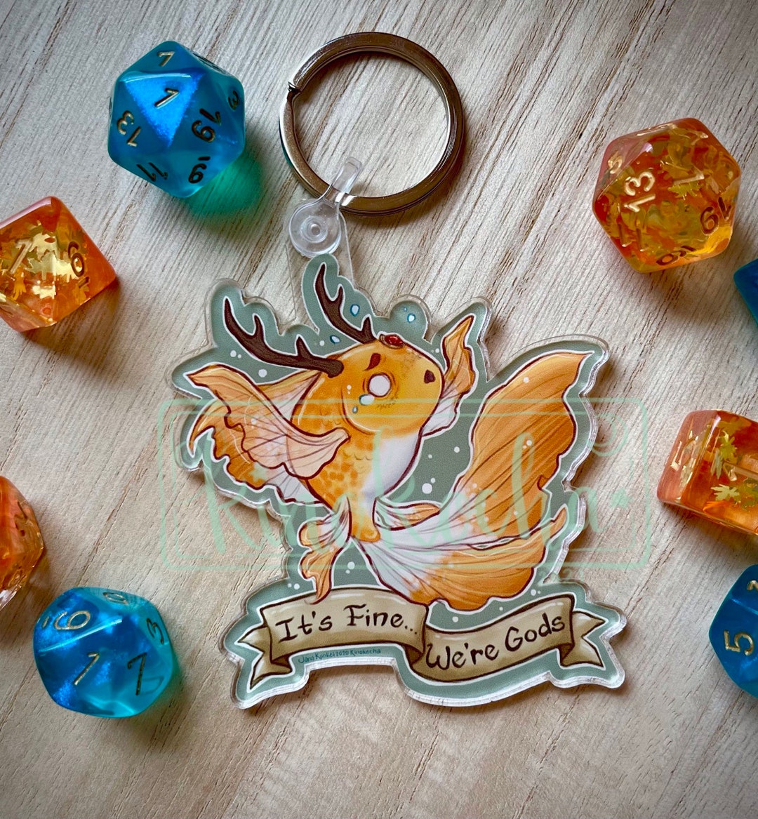 Keyfish Critical Role Keychain - Etsy