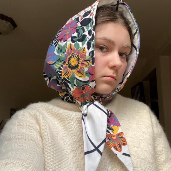 Babushka Scarf - Etsy